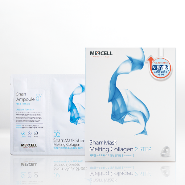 SHARRMASK Melting Collagen Total Care Facial Mask (Blue) – sharrmask